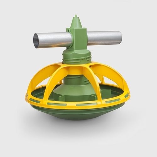 Poultry pan feeder - FEEDY - SPEROTTO S.p.A. - plastic / multi-access