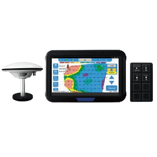 Satellite leveling system - AG2000-3 - Mac2 Electronics srl - GNSS / RTK / 3D