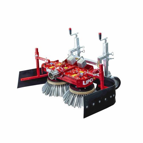 Mechanical weeder - WE - LIPCO - mounted / brush