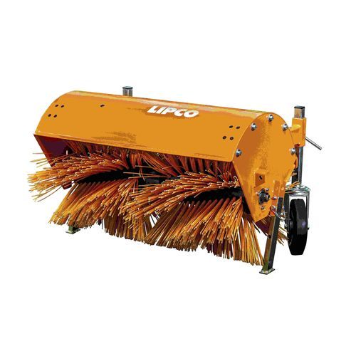 Walk-behind sweeper - KM 120 - LIPCO - groundcare / for public work