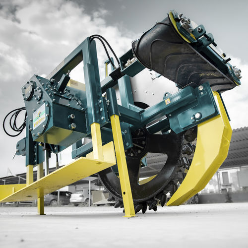 Single-wheel ditcher - RD 600-200 - MAQUINARIA AGRICOLA FERRO S.A ...