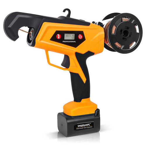 Electric tying tool - SW-B12 - SWANSOFT Machinery Co.,Ltd - wire / for ...