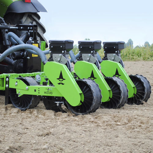 Pneumatic precision seed drill - WZ-DS series - WIZARD Srl - disc / 2 ...