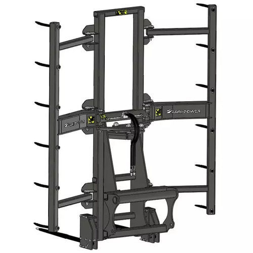 Square bale grab - 454614 - AGRIEST