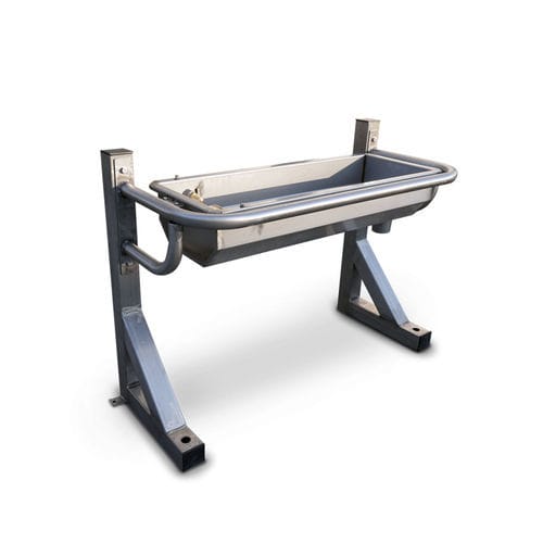Fixed waterer - RBalduzzi s.r.l. - cattle / trough / steel