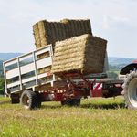 Square bale loader, Square bale stacker - All the agricultural ...
