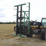 Square bale loader, Square bale stacker - All the agricultural ...