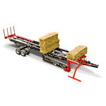 Square bale loader, Square bale stacker - All the agricultural ...