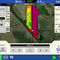 High precision yield monitor - Ag Leader - for combine harvester