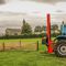 Hydraulic post driver - Cross Agricultural Engineering - tractor-mounted