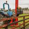 Hydraulic post driver - Cross Agricultural Engineering - tractor-mounted