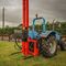 Hydraulic post driver - Cross Agricultural Engineering - tractor-mounted