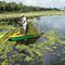 Aquatic weed harvester machine - AquaHarvester™ - Weedoo - boat