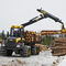 Forestry forwarder log loader - K100+ - Ponsse AB - knuckle boom
