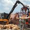 Stationary log loader - OPTIMAX 950 - Rotobec - knuckle boom