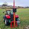 Hydraulic post driver - MALONE FARM MACHINERY - tractor-mounted