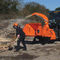 PTO-driven bio shredder - TW S426 - Timberwolf - hydraulic supply