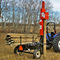 Hydraulic post driver - 1450 - Farm King - tractor-mounted