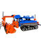 Robotic mulcher - SLOPEHELPER - self-propelled / forehead / drum