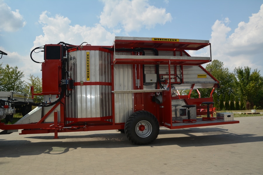 Blueberry & raspberry harvester KAREN - Poland - Weremczuk FMR Sp. z o.o.