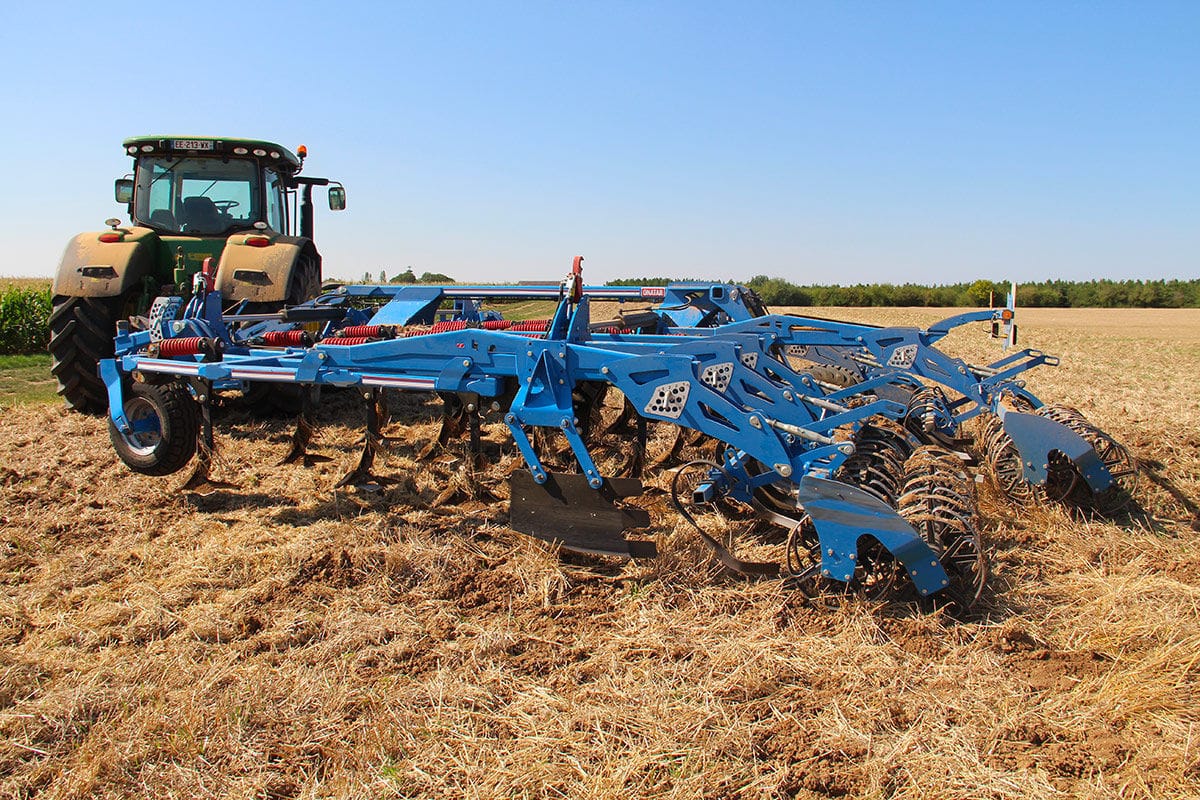 Coltivatore trainato - ONATAR - CARRE SAS - con rullo / pieghevole / fisso