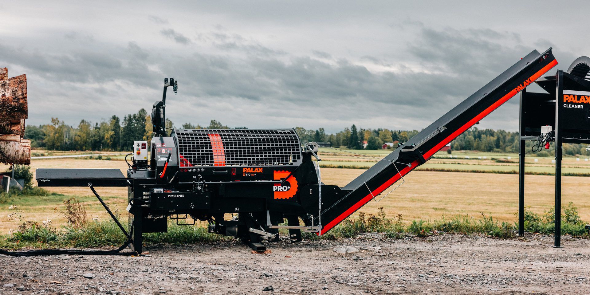 Sega taglia-spaccalegna con motosega - D410 - PALAX - con nastro ...