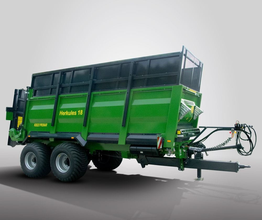 Spandiletame trainato - Herkules N262/2 - Pronar Sp. z o.o. - a rulli orizzontali / tandem / compost