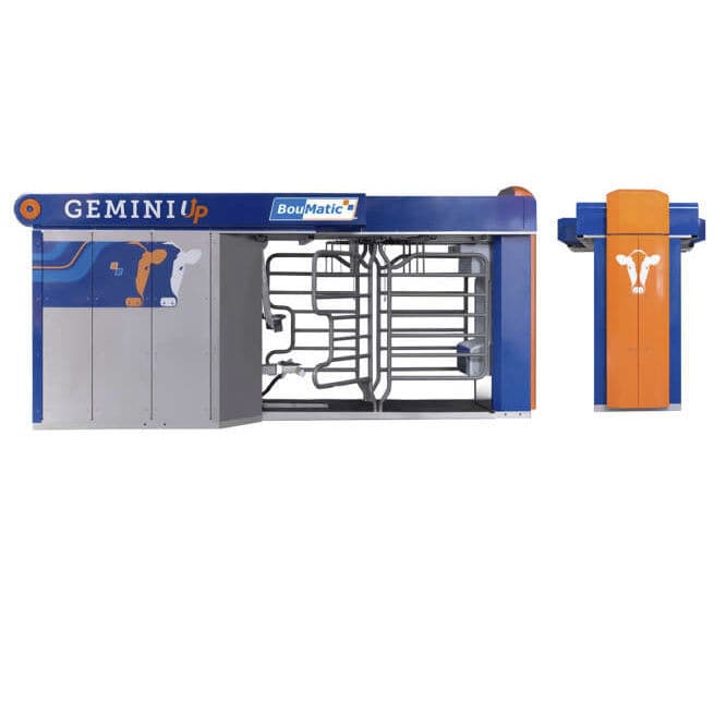 Robot di mungitura per mucche - Gemini UP - Boumatic Robotics B.V. - a box singolo / multibox ...