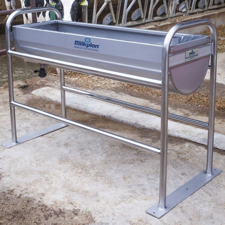Trogolo per bovini - MILKPLAN S.A. - in acciaio inossidabile