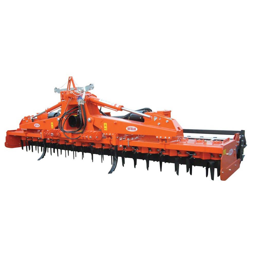 Erpice rotante - GEMINI 2 series - Ortolan - con rullo / pieghevole