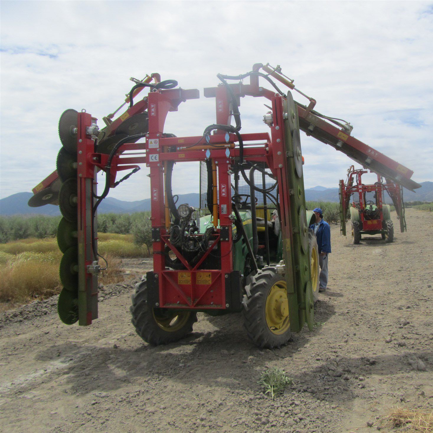 Cimatrice per arboricoltura - FL480 - BMV - montata su trattore ...