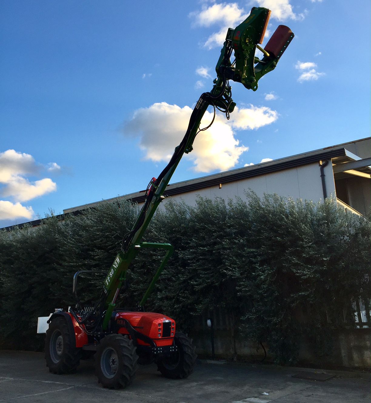 Scuotitore per alberi per frutta - Telescopic TF80 - SICMA Srl - su trattore / idraulico