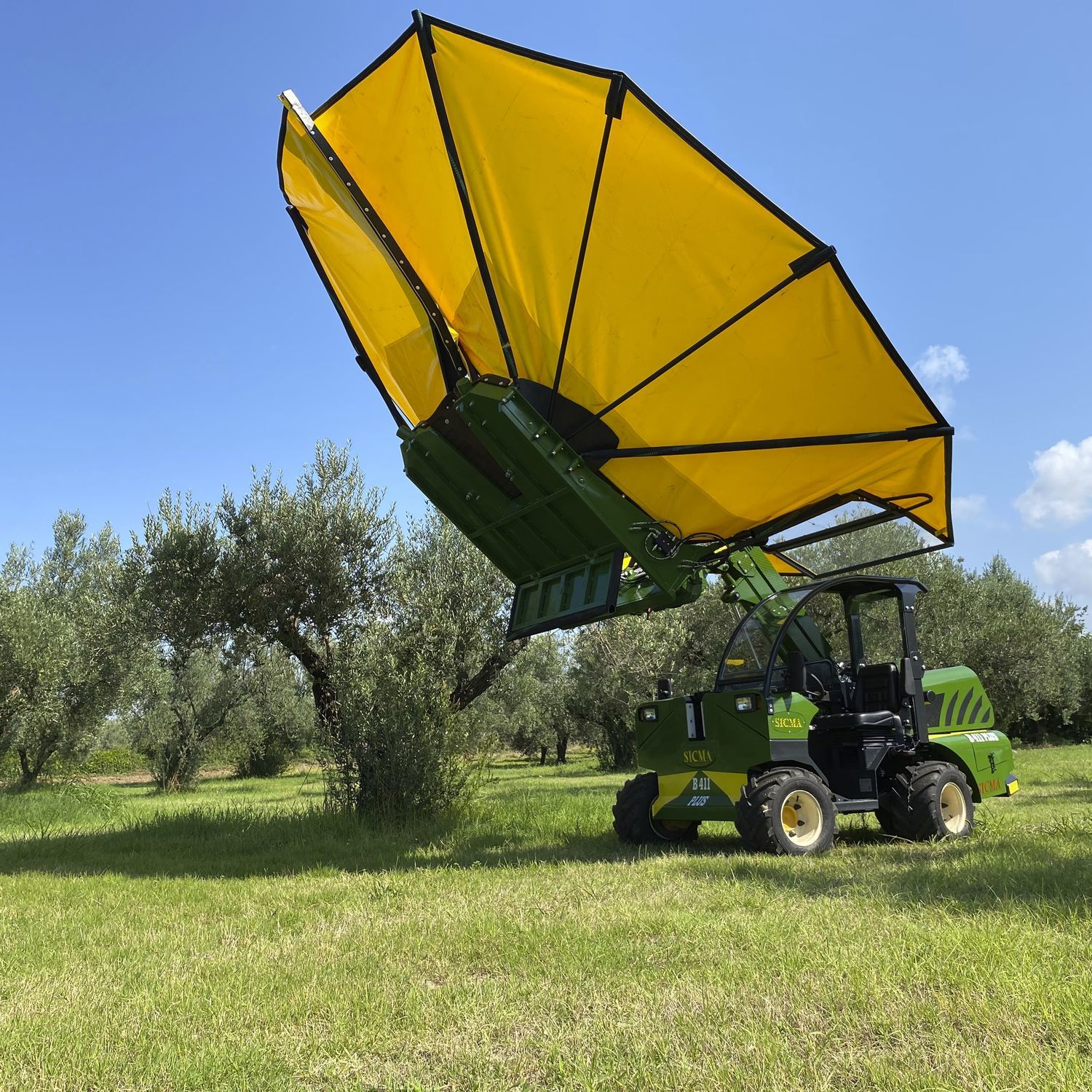 Scuotitore per alberi per olive - B411 Plus - SICMA srl - per ciliegie ...