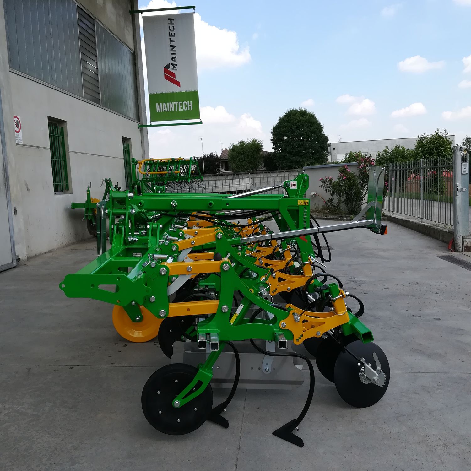 Sarchiatrice per trattore - Maintech Srl - da diserbo / a disco