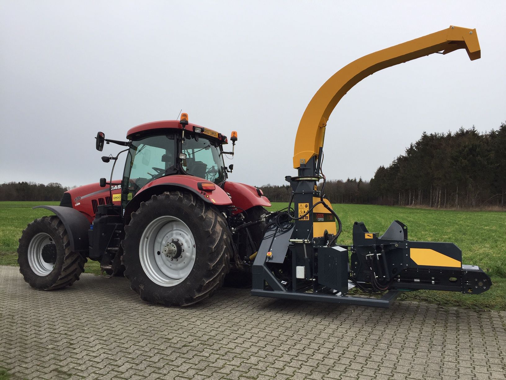 Cippatrice trainata - EUROPE CHIPPER DC 385 - EUROPE FORESTRY - su ...