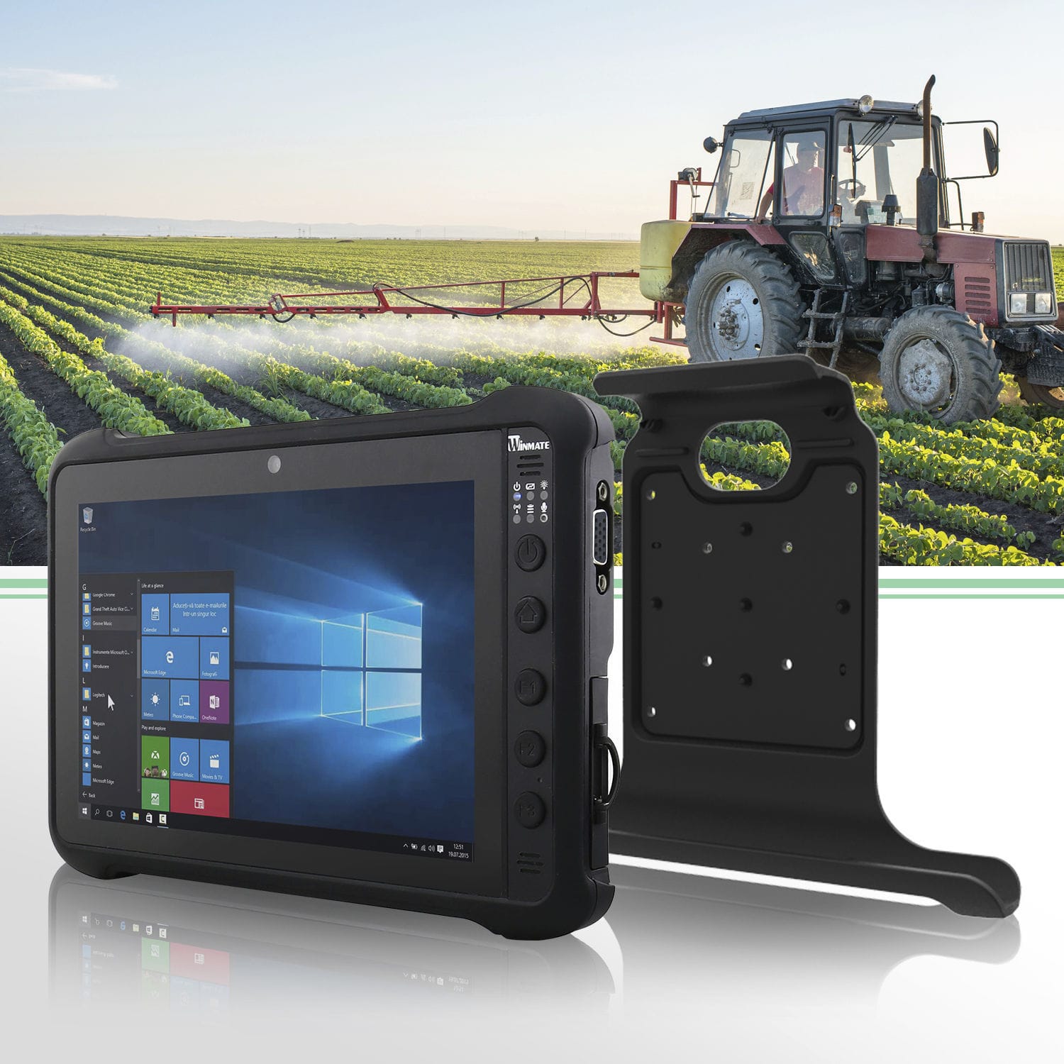 Computer embedded con touch screen - M900P - Winmate Inc. - compatto