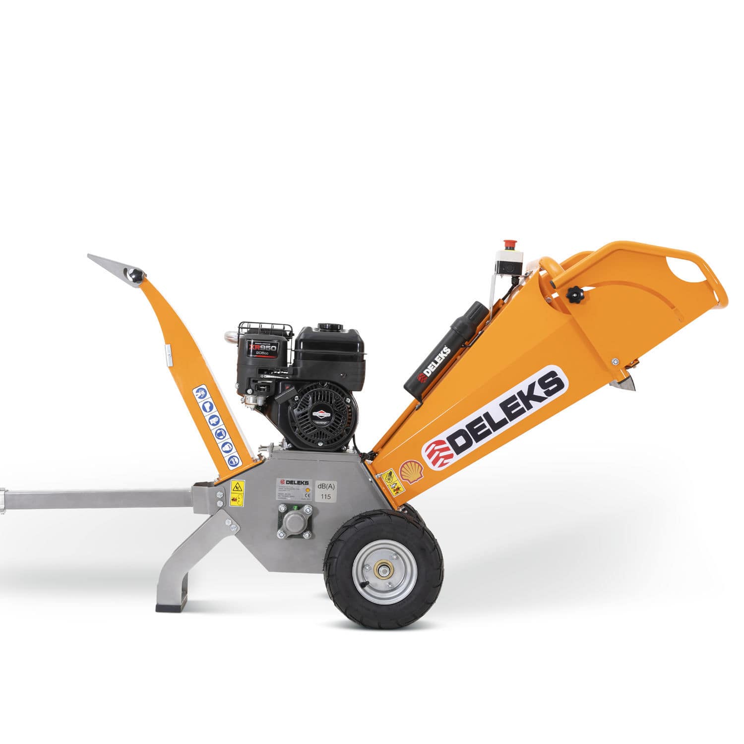Cippatrice trainata - DK-500 B&S - DELEKS SRL - a benzina
