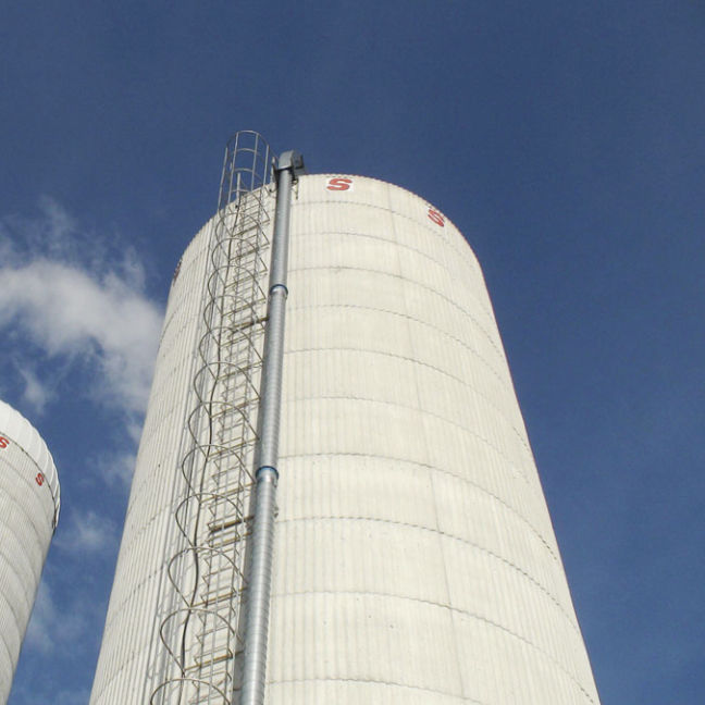 Silo per cereali - silosuperieur - in acciaio / in acciaio galvanizzato ...