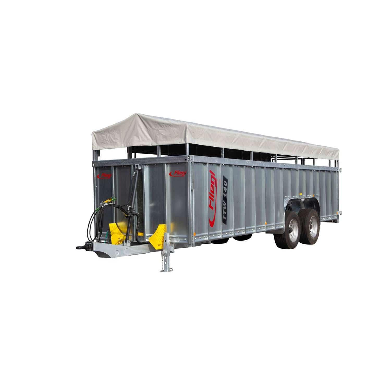 Rimorchio per il trasporto di bestiame per bovini - TTW NOAH - Fliegl Agrartechnik GmbH - per ...