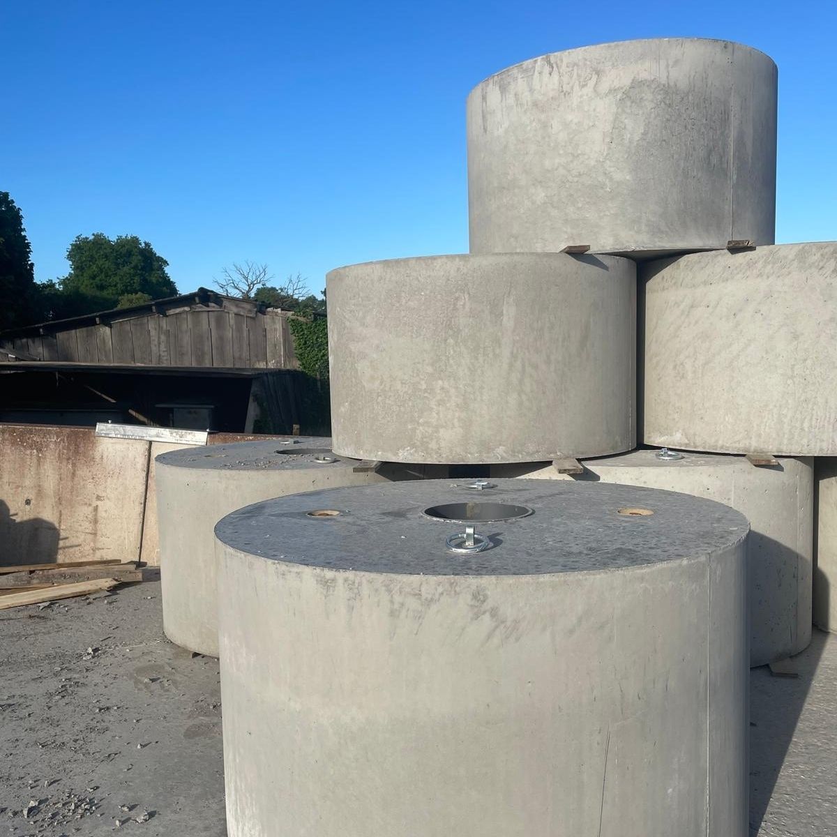 Parete divisoria per silo in calcestruzzo - PLOT - Féret Préfa Béton ...