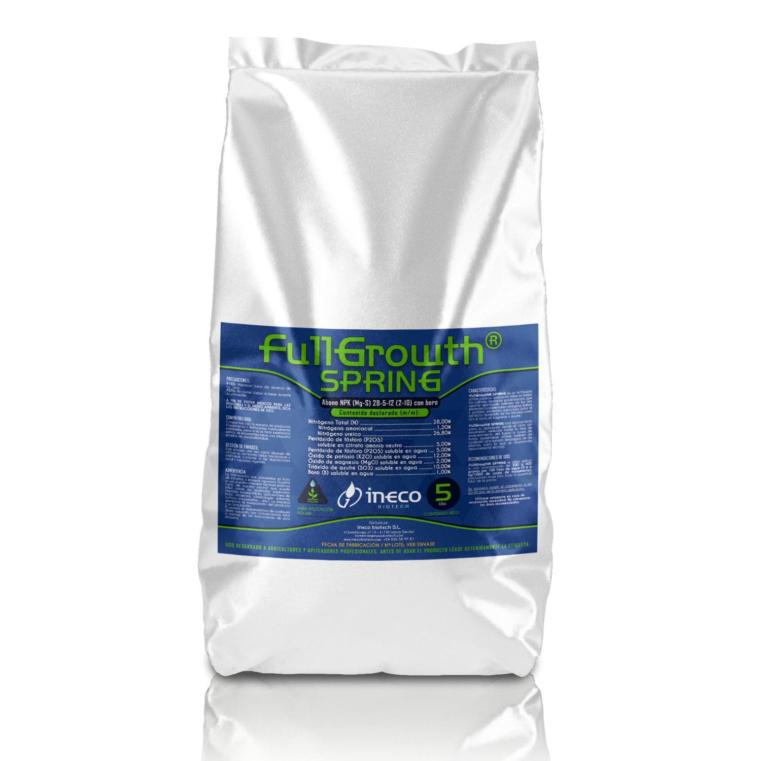 Concime NPK - FULGROWTH SPRING - Ineco Biotech - di potassio / di azoto ...