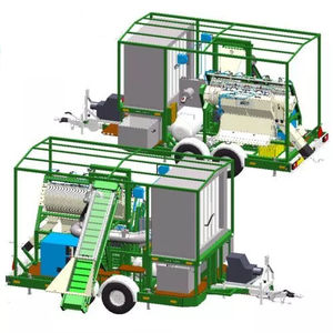 Trebbiatrice per grano - TMM-4210 - Seed Processing Holland BV - fissa