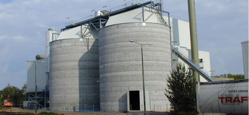 Silo per cereali - Wolf System GmbH - in calcestruzzo / a tramoggia
