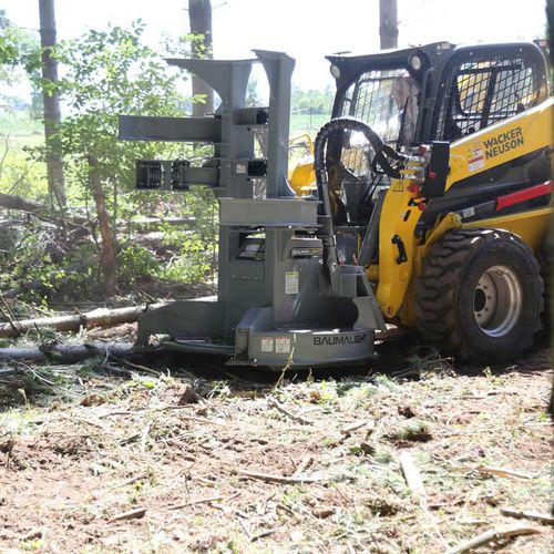 Taglialegna impilatrice gommata - baumalight