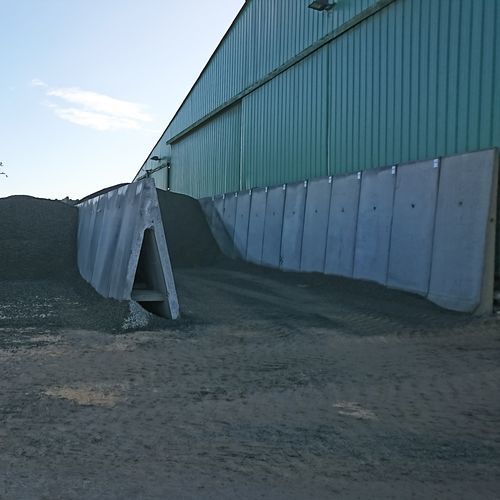 Parete divisoria per silo in calcestruzzo - A-STOCK - Féret Préfa Béton ...