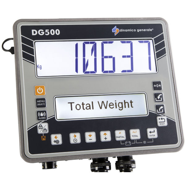 車載式重量表示器 - DG500 - DINAMICA GENERALE S.p.A. - データ記録機能 / トラクター用