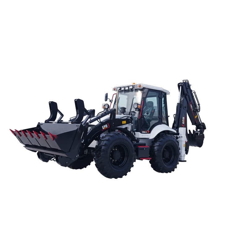 バックホー付ローダー - 388 - Shandong sadin heavy indus - コンパクト