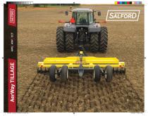 Towed soil aerator - C-FLEX - Salford Group Inc. - folding