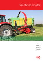 Towed forage harvester - FCT 1060 - KONGSKILDE Industries A/S