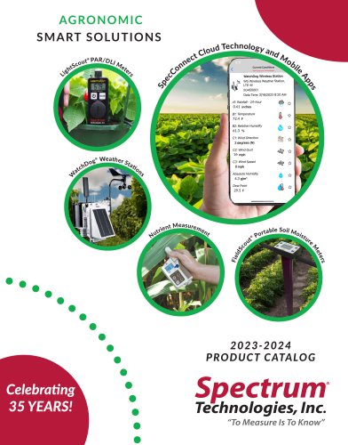 All SPECTRUM Technologies Inc. catalogs and technical brochures